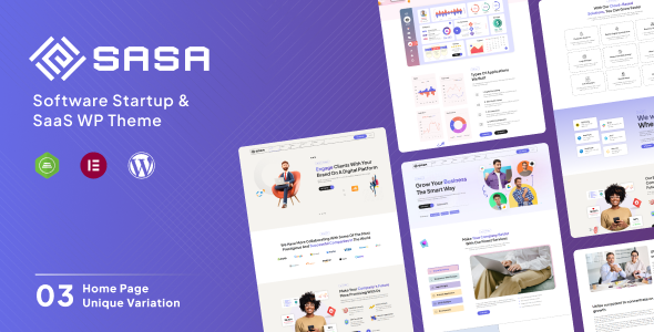 SaSa - Startup WordPress Theme by designthemes | ThemeForest
